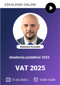 VAT w 2025 r. – szkolenie INFOR - Sklep.infor.pl